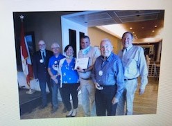 Above: Paul Harris honorees