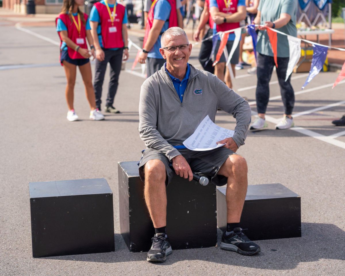 Oliver Barry on the Winner's Podium.