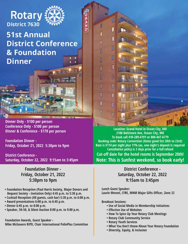 YOU CAN BE OUR DISTRICT GOVERNOR!